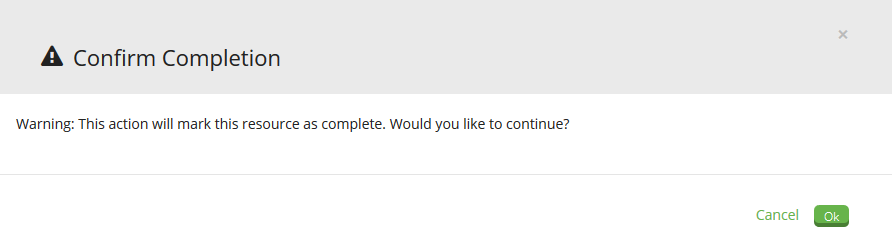 Allowing a Learner to Self-mark an Assignment as Complete – BizLibrary