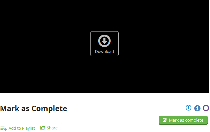 Allowing a Learner to Self-mark an Assignment as Complete – BizLibrary