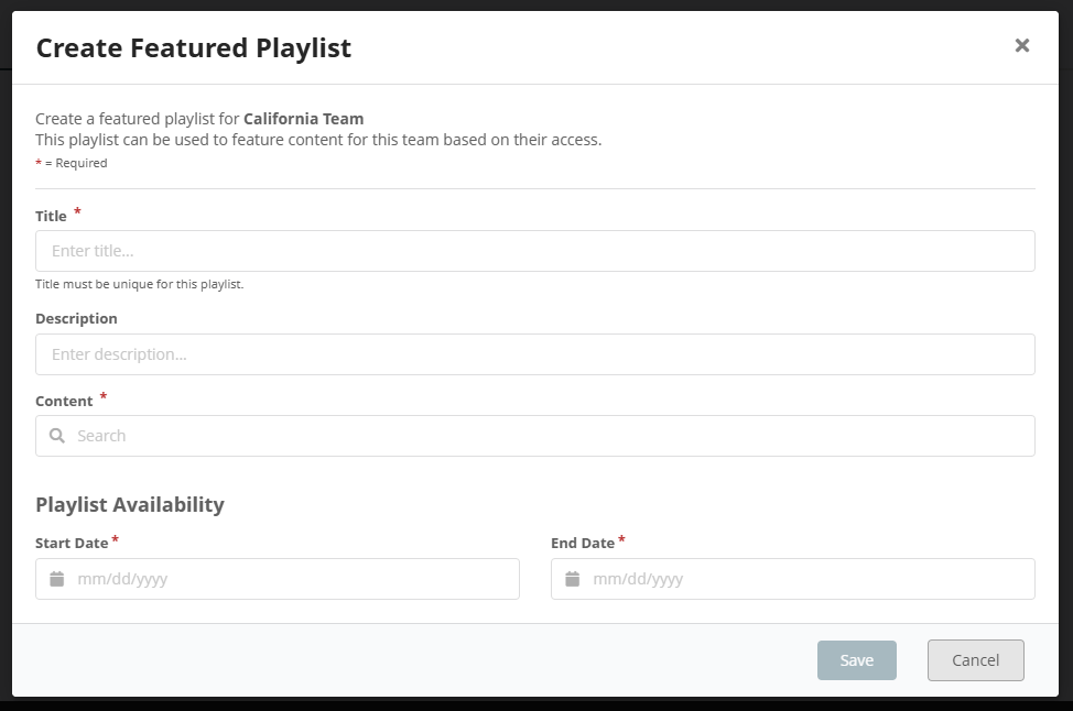 Creating & Managing a Featured Playlist – BizLibrary